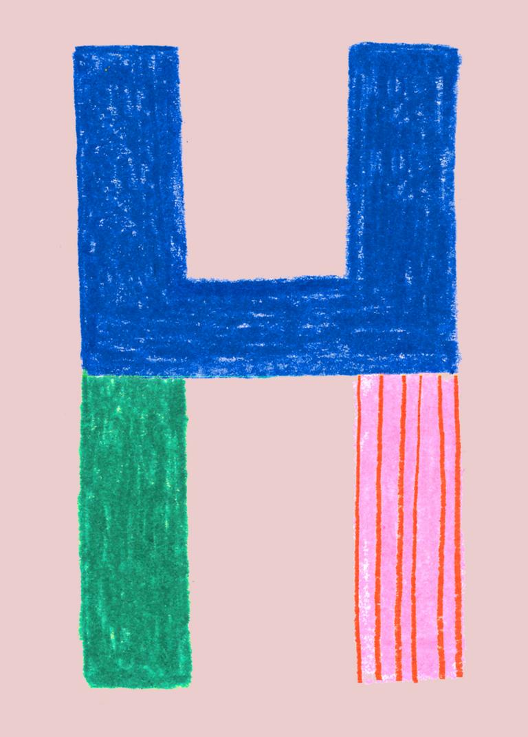 ABC Karten Set *Color Block Buchstaben* – Frau Ottilie